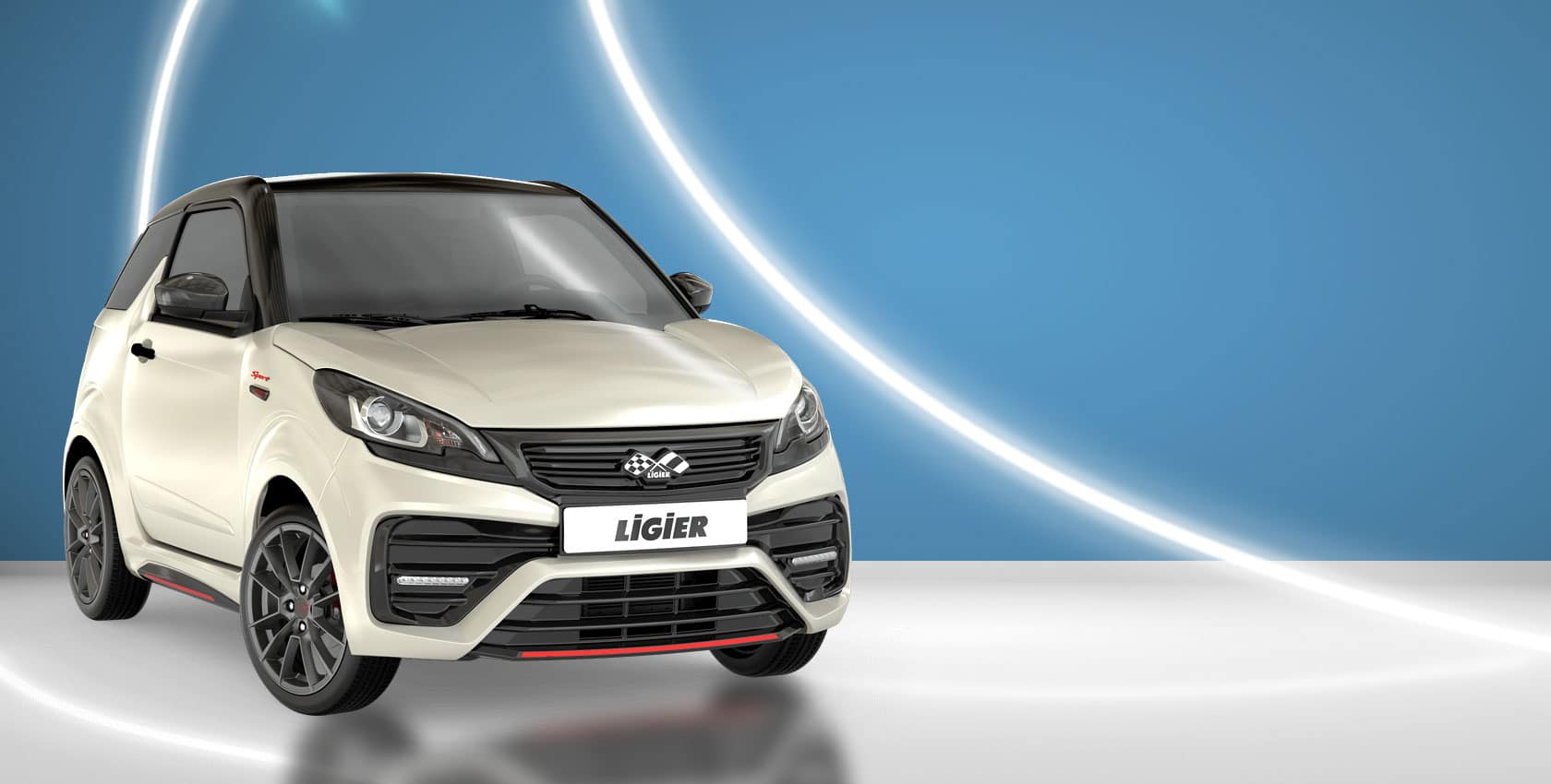 NEW LIGIER JS50 - A sport moped car from Ligier